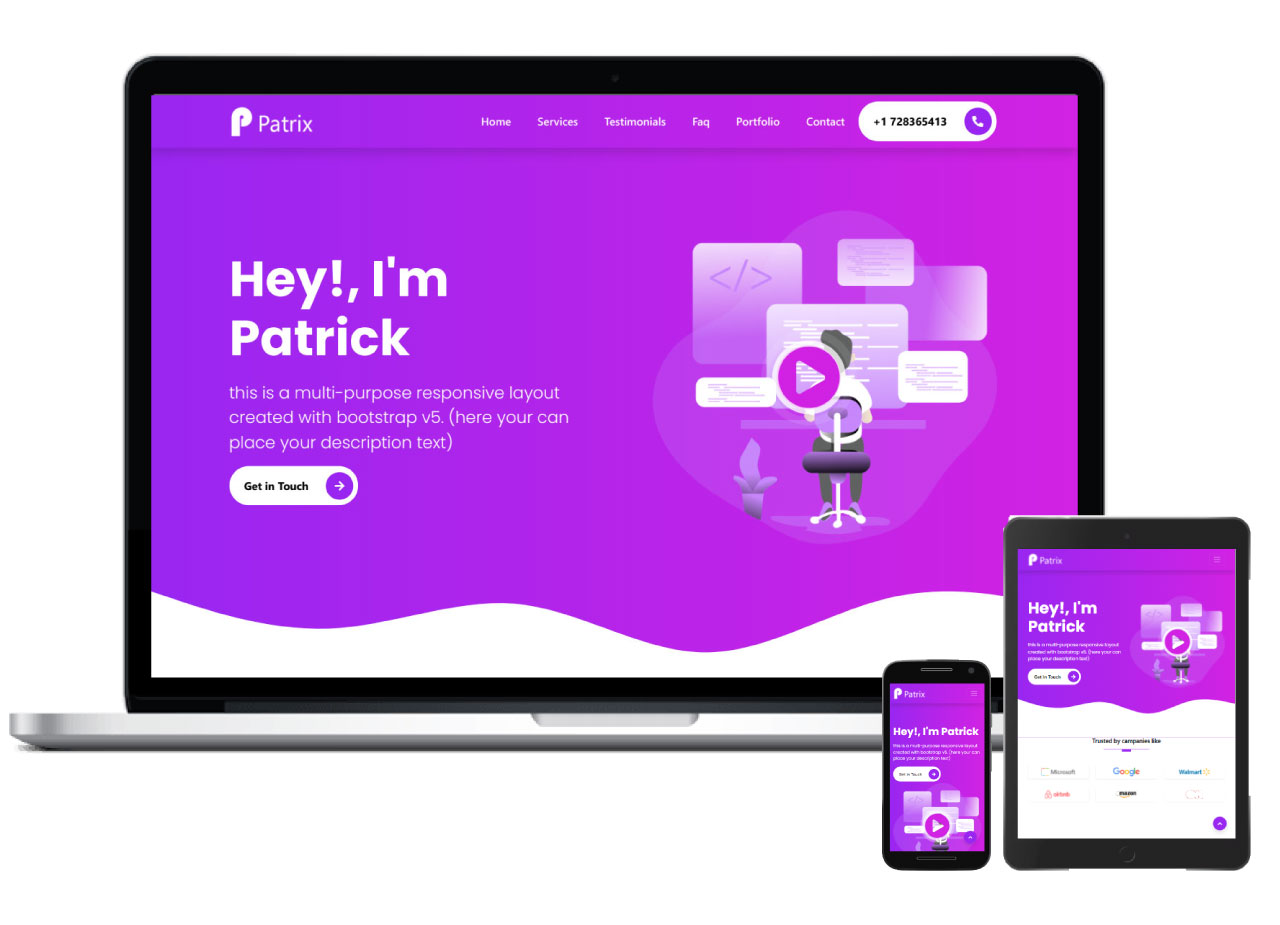 Patrick Muriungi - Web developer Designer - Codewithpatrick.com